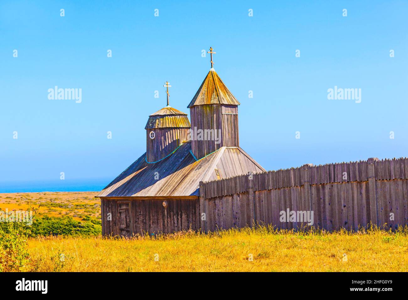 Fort Ross State Historic Park Stock Photo - Alamy
