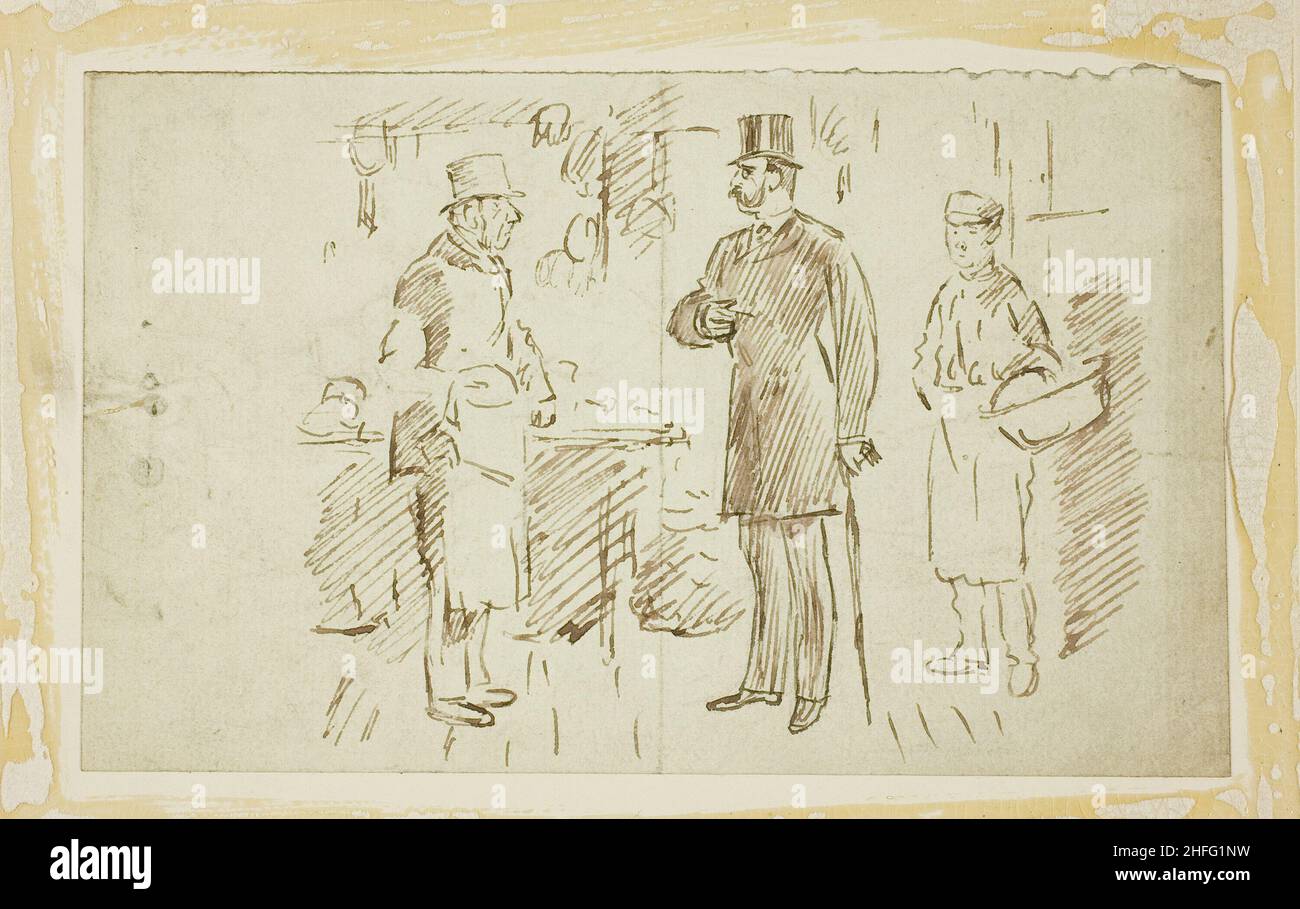 Butcher 19th century england hi-res stock photography and images - Alamy