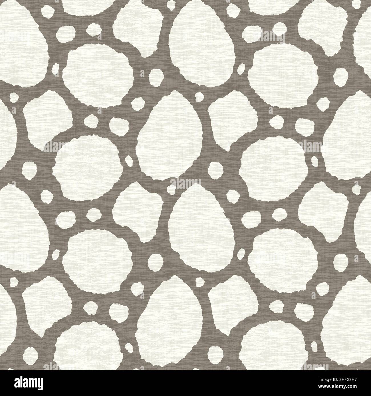 Hand drawn doodle linen effect texture pattern. Seamless woven natural ...