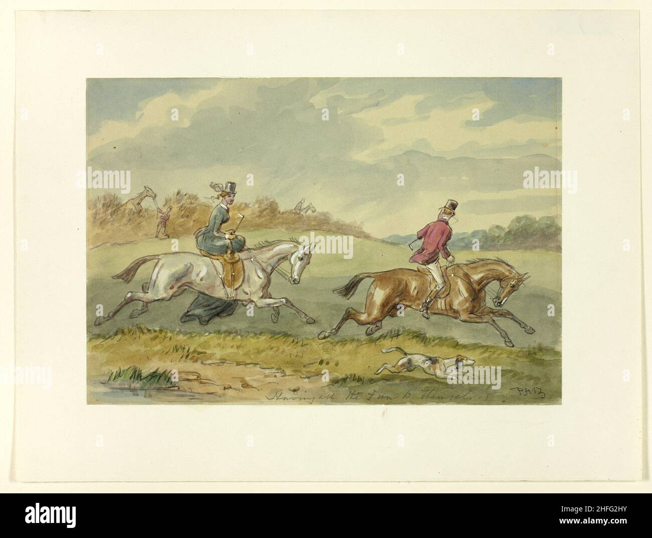 People having fun 19th century hi-res stock photography and images - Alamy