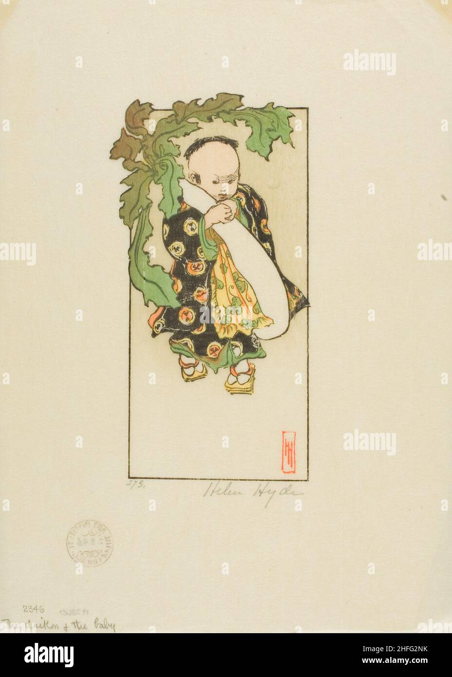 The Daikon and the Baby, 1903 Stock Photo - Alamy