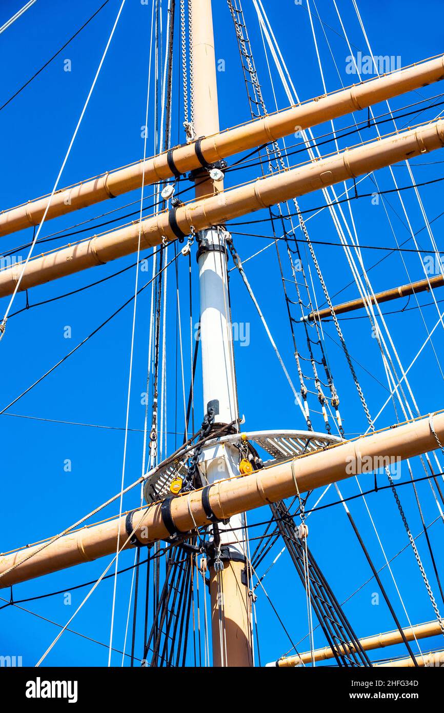Rigged Three Master High Resolution Stock Photography and Images - Alamy