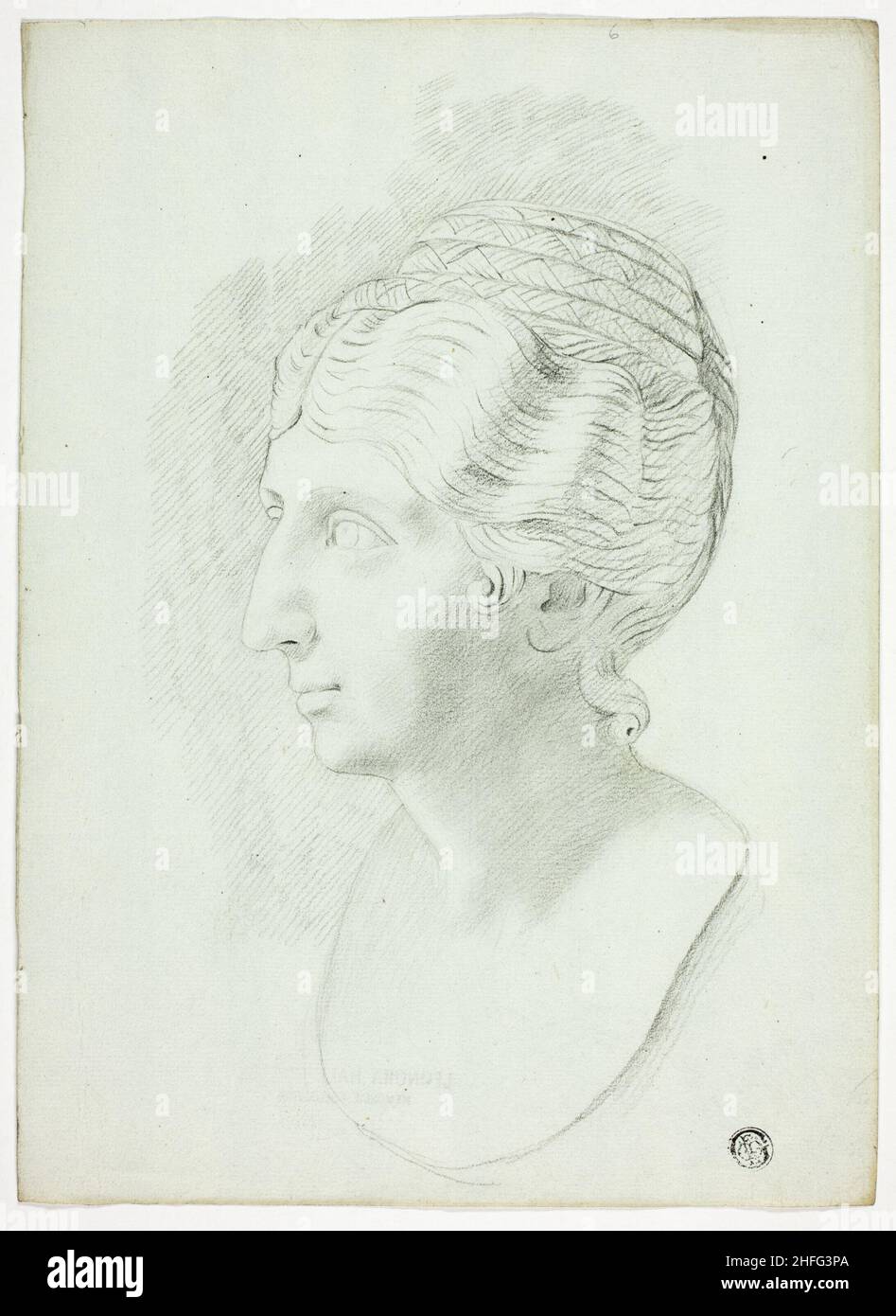 Roman bust female hair hi-res stock photography and images - Alamy