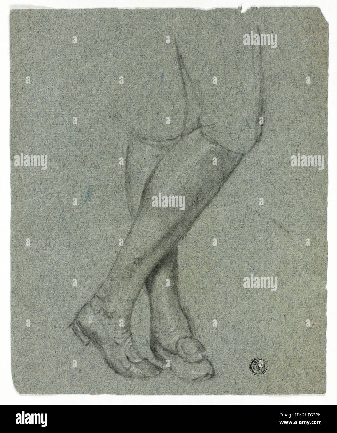 Crossed Legs of Standing Figure, n.d Stock Photo - Alamy