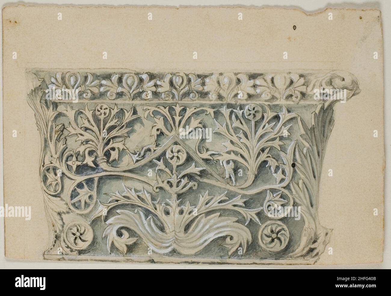 Byzantine Column Capital, n.d Stock Photo - Alamy