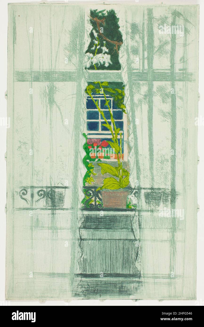 A Window Seen Through a Window, 1897 Stock Photo - Alamy