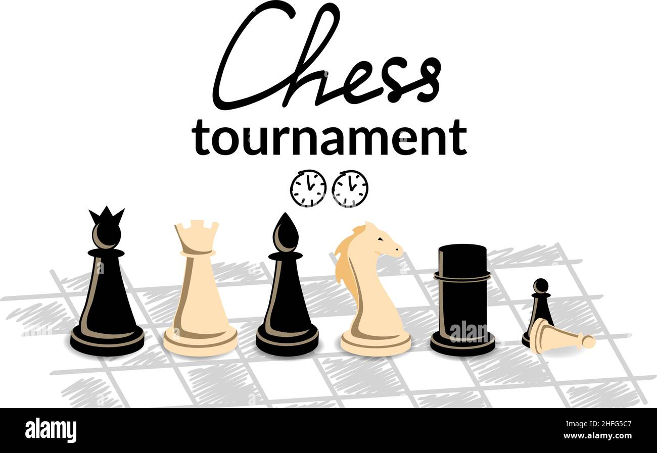 Human chess pieces Stock Vector Images - Alamy