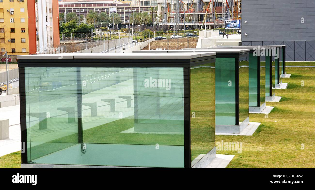 Crystal cubes museum of design hi-res stock photography and images - Alamy