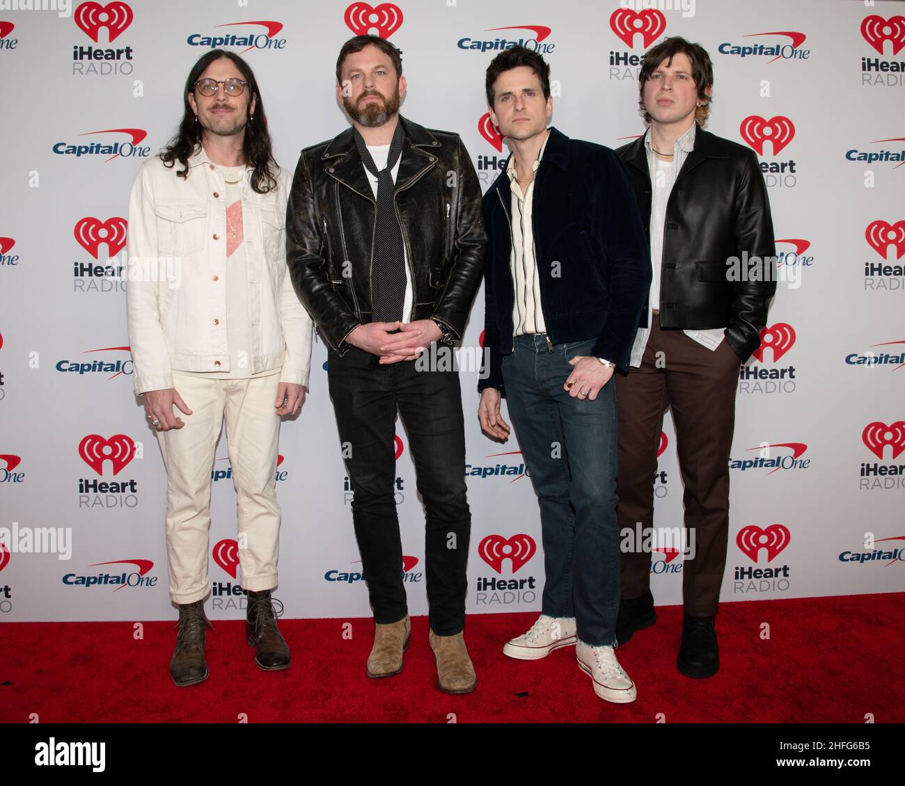 15 January 2022 - Los Angeles, California - (L-R) Nathan Followill ...