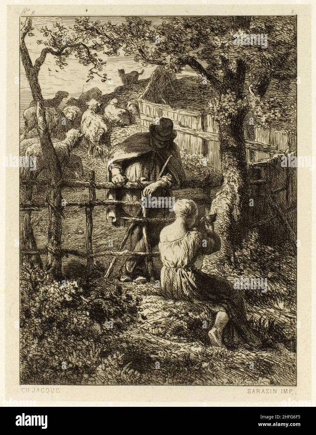 Summer, c. 1865 Stock Photo - Alamy