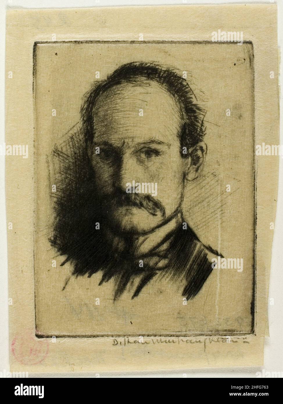 Portrait of the Artist, 1902 Stock Photo - Alamy