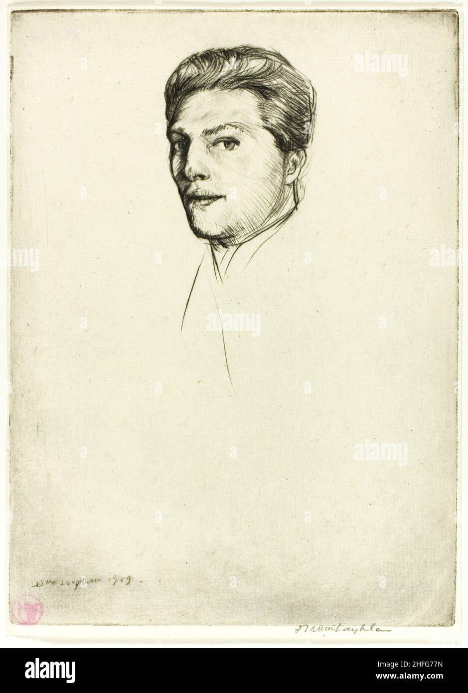 Etching and engraving with drypoint hi-res stock photography and images ...