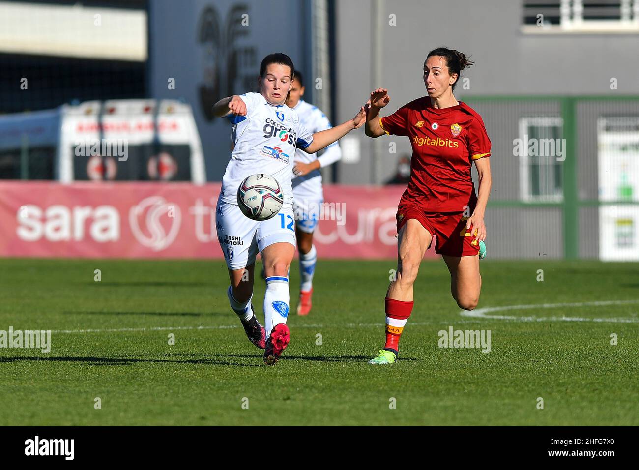 Rome, Italy. 15th Jan, 2022. Sara Mella of Empoli F.C. Ladies and ...