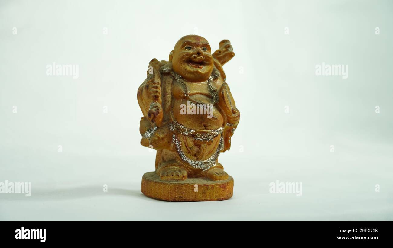 Fat gold buddha statue hi-res stock photography and images - Alamy