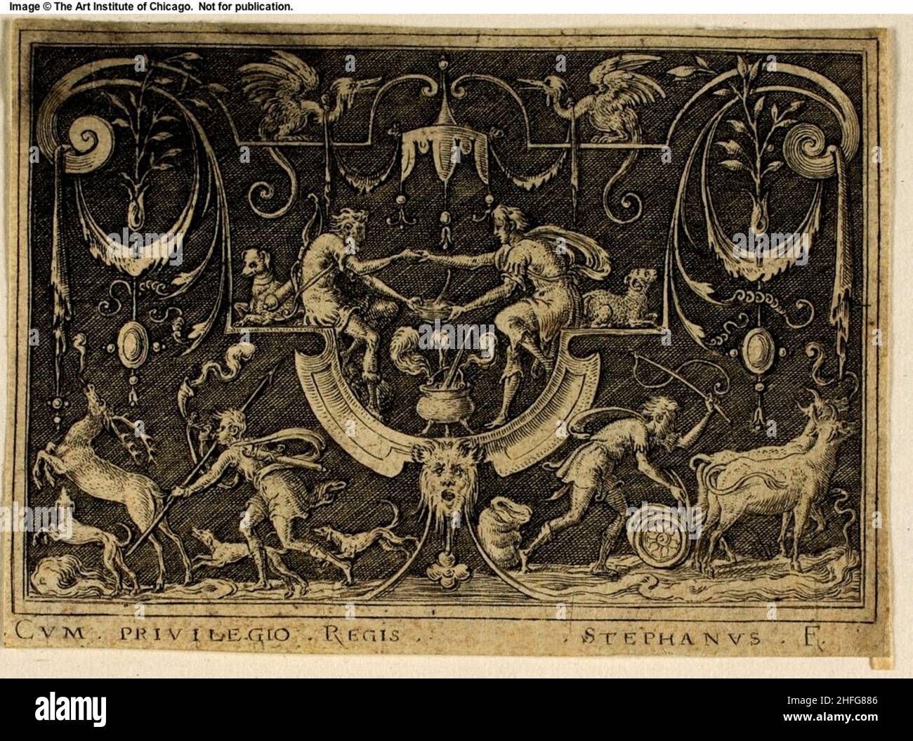 Esau Selling His Birthright, n.d Stock Photo - Alamy