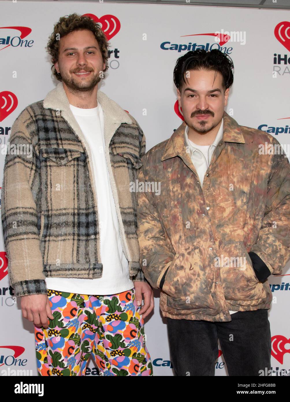 15 January 2022 - Los Angeles, California - (L-R) Philipp Dausch and ...