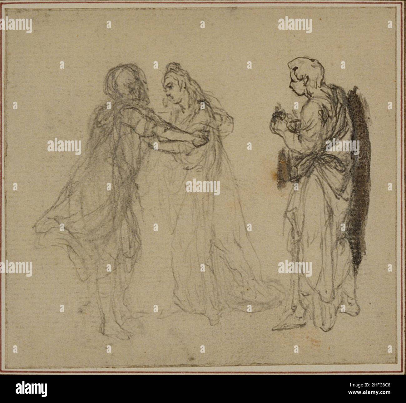 Study for Lucain's "La Pharsale", Canto II, c. 1766 Stock Photo - Alamy