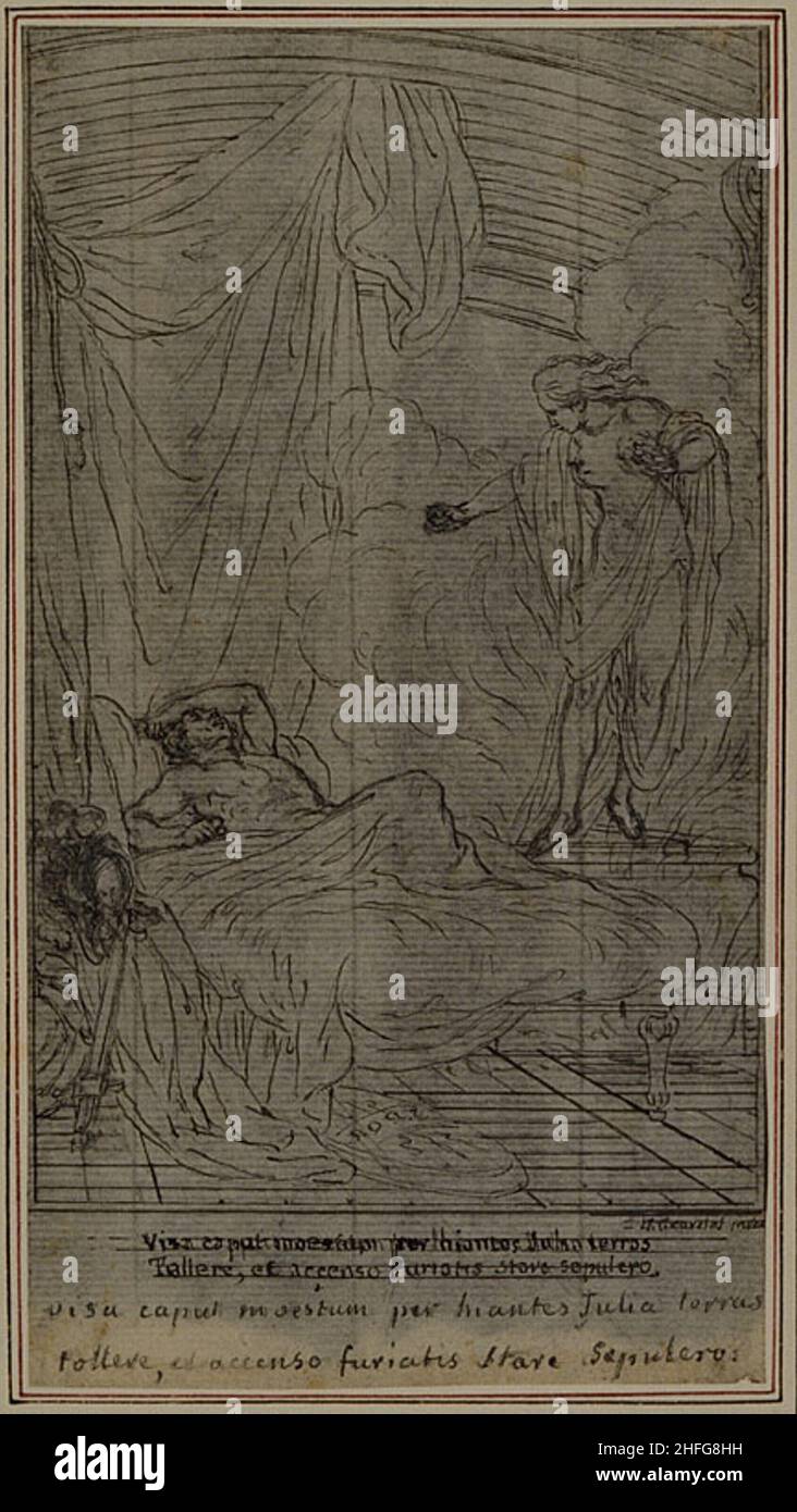 Study for Lucain's "La Pharsale", Canto III, c. 1766 Stock Photo - Alamy