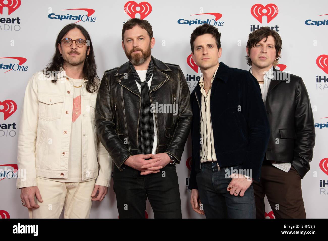15 January 2022 - Los Angeles, California - (L-R) Nathan Followill ...