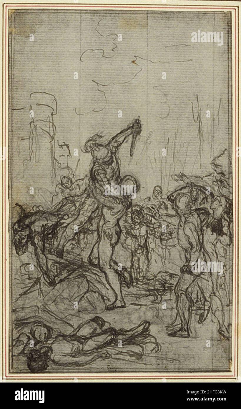 Study for Lucain's "La Pharsale", Canto IV, c. 1766 Stock Photo - Alamy