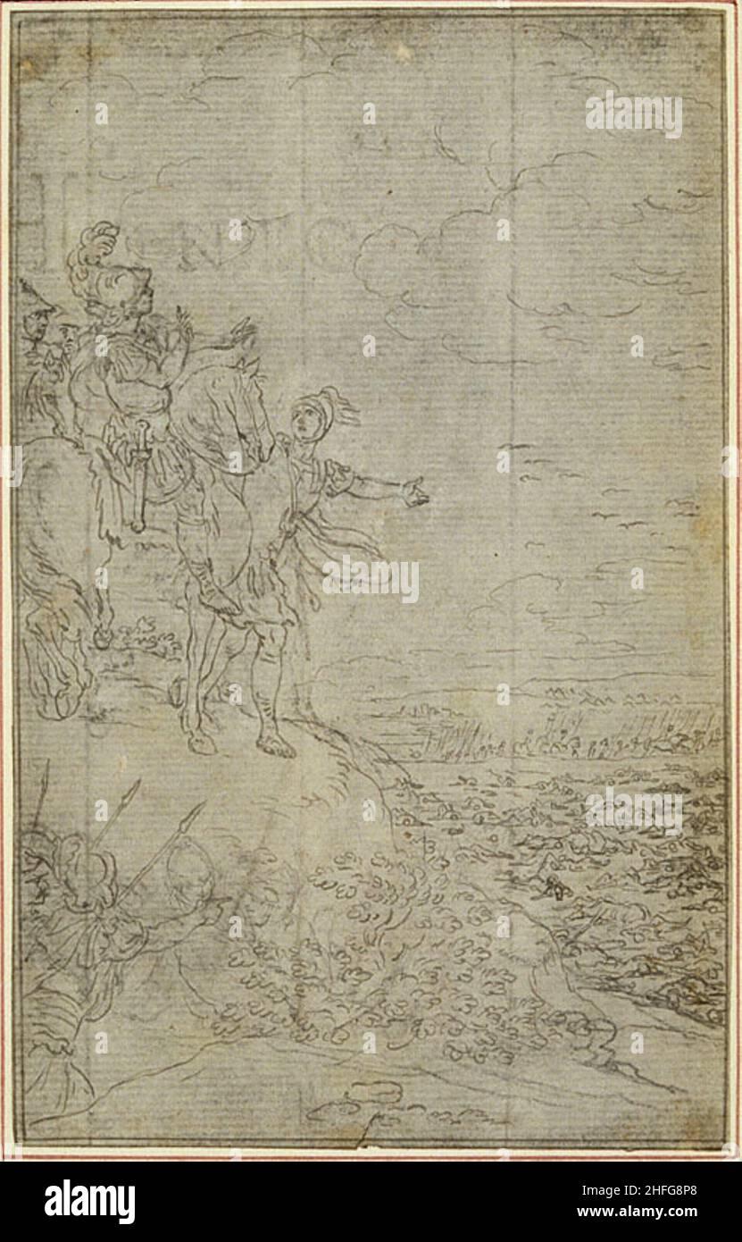 Study for Lucain's "La Pharsale", Canto VII, c. 1766 Stock Photo - Alamy