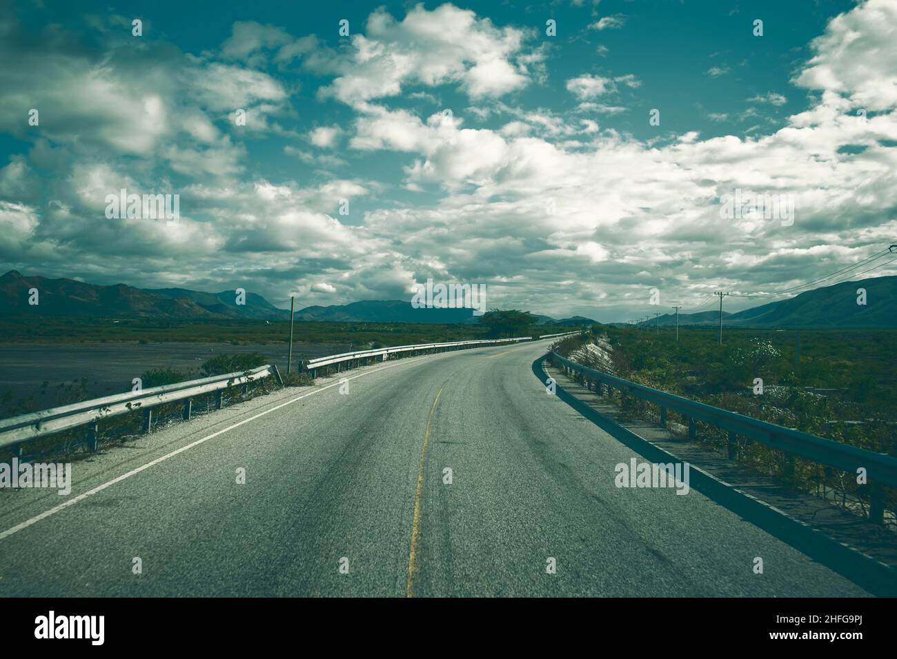 Haiti, Road Of Ganive Stock Photo - Alamy