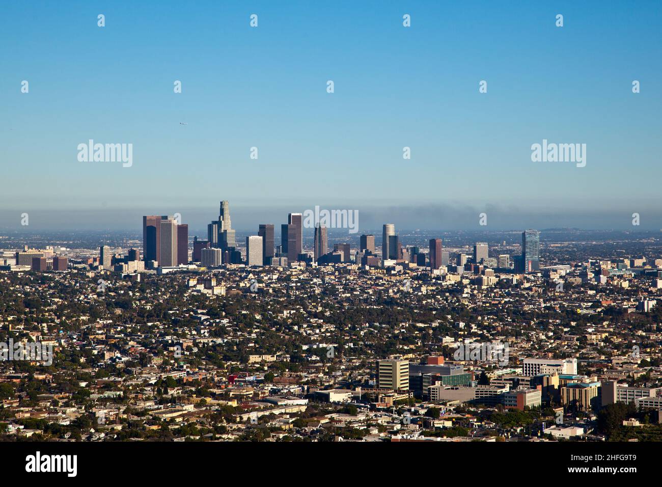 Los Angeles in the afternoon Stock Photo - Alamy