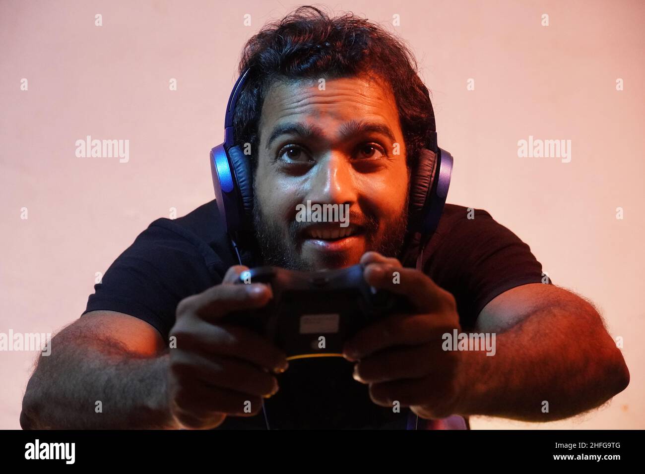 Playstation 4 gamers hi-res stock photography and images - Alamy