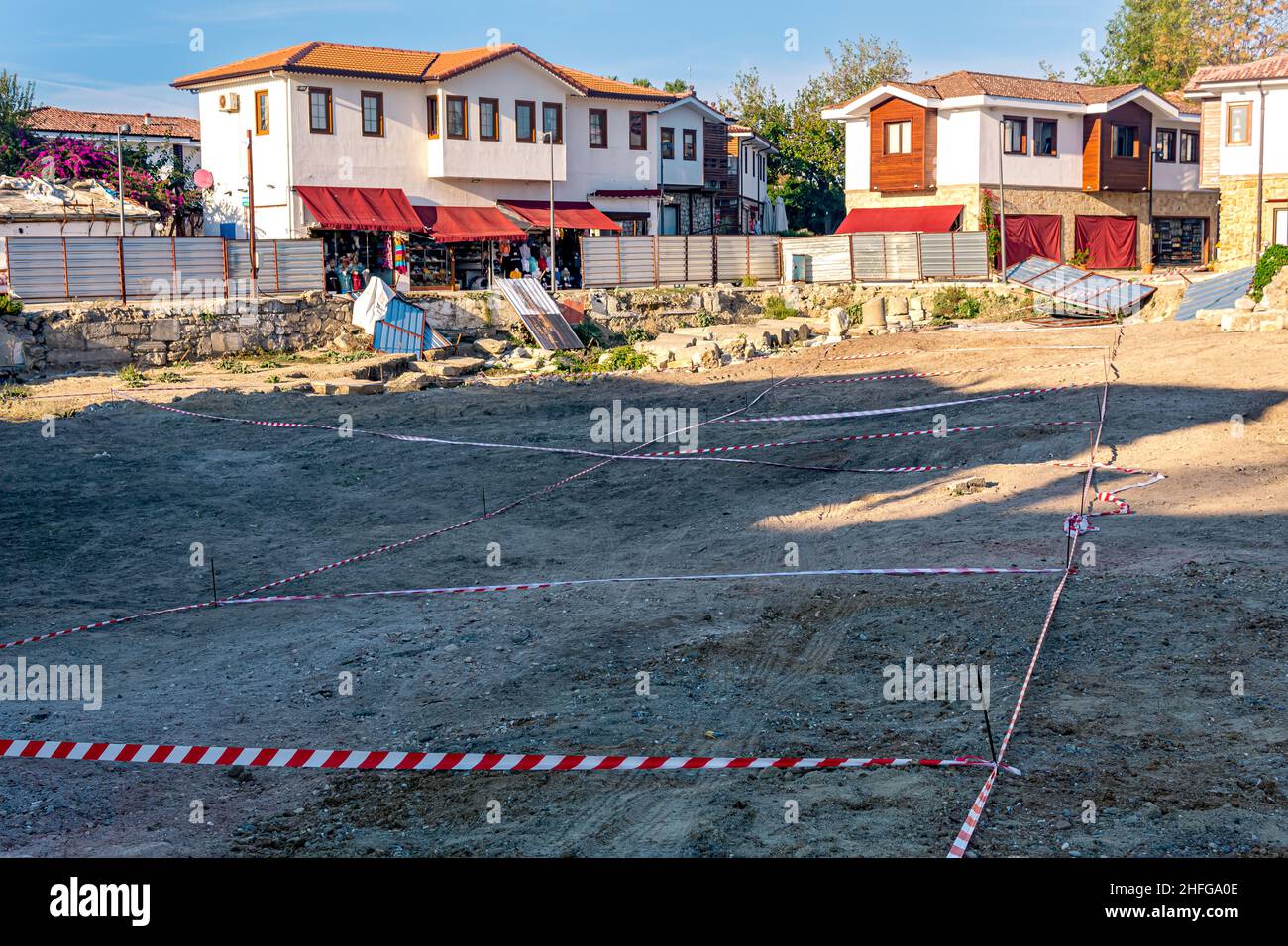 Manavgat, Turkey - November 13, 2021: archaeological excavations of ...