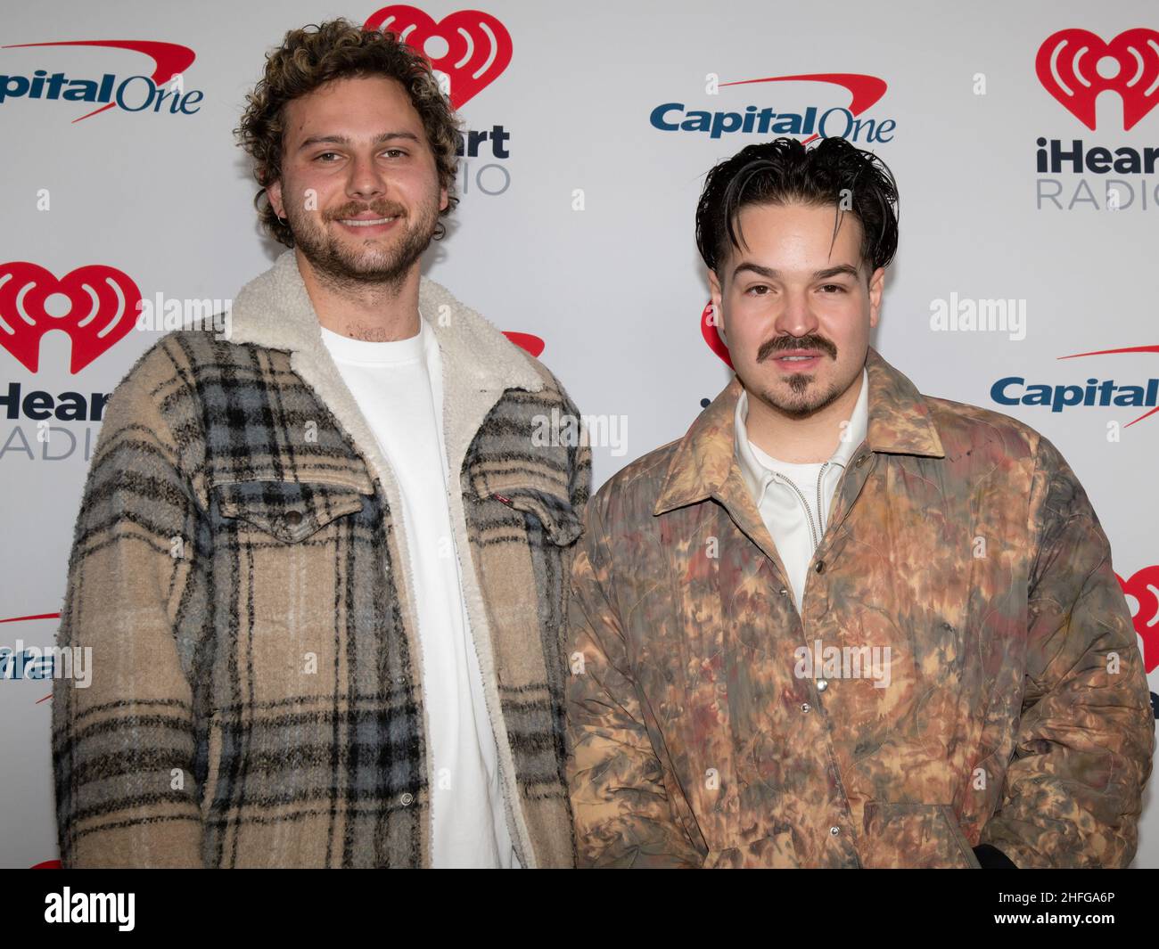 15 January 2022 - Los Angeles, California - (L-R) Philipp Dausch and ...