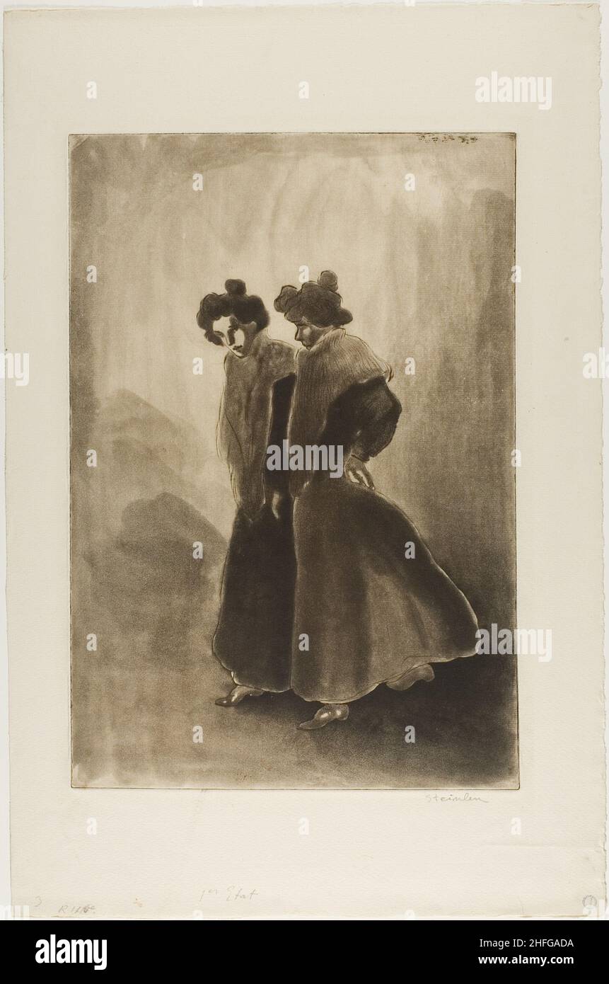 Two Women, 1902 Stock Photo - Alamy