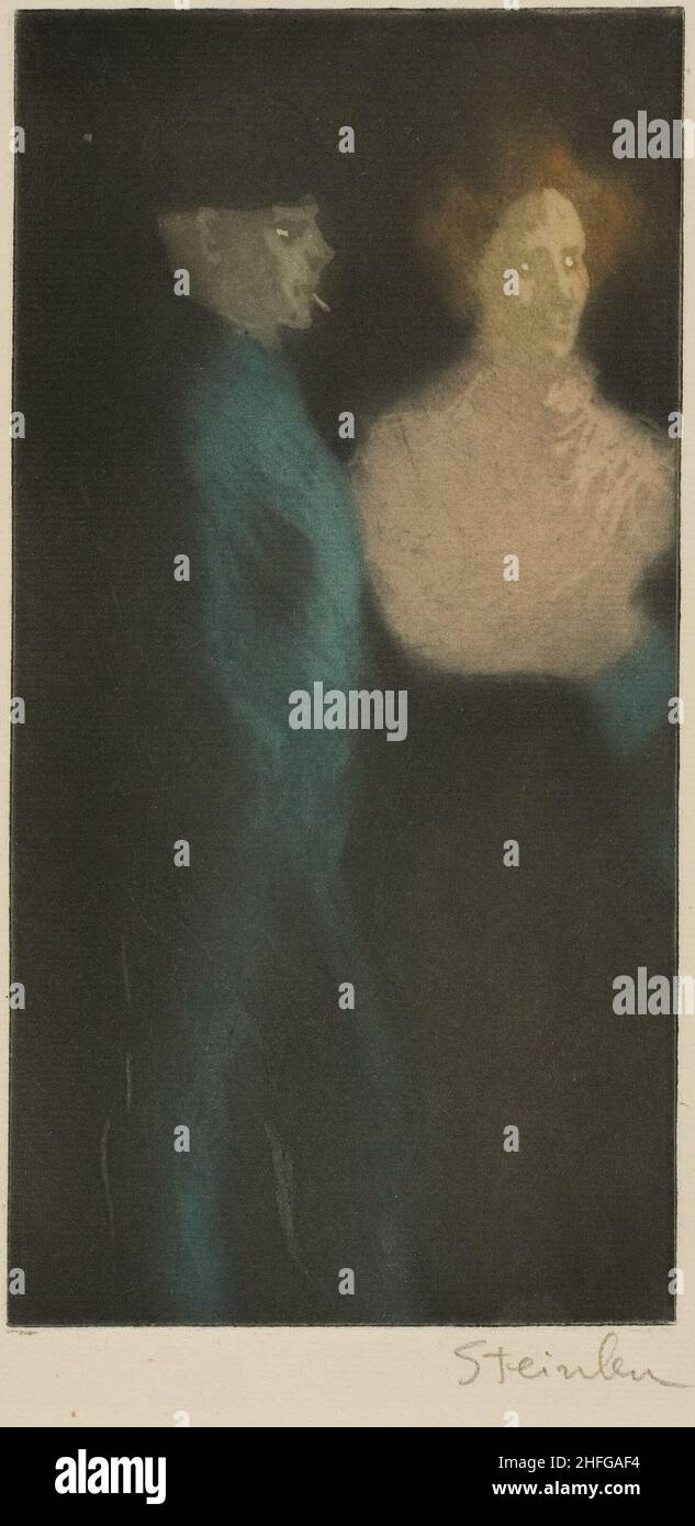 Girl and Pimp, 1898 Stock Photo - Alamy