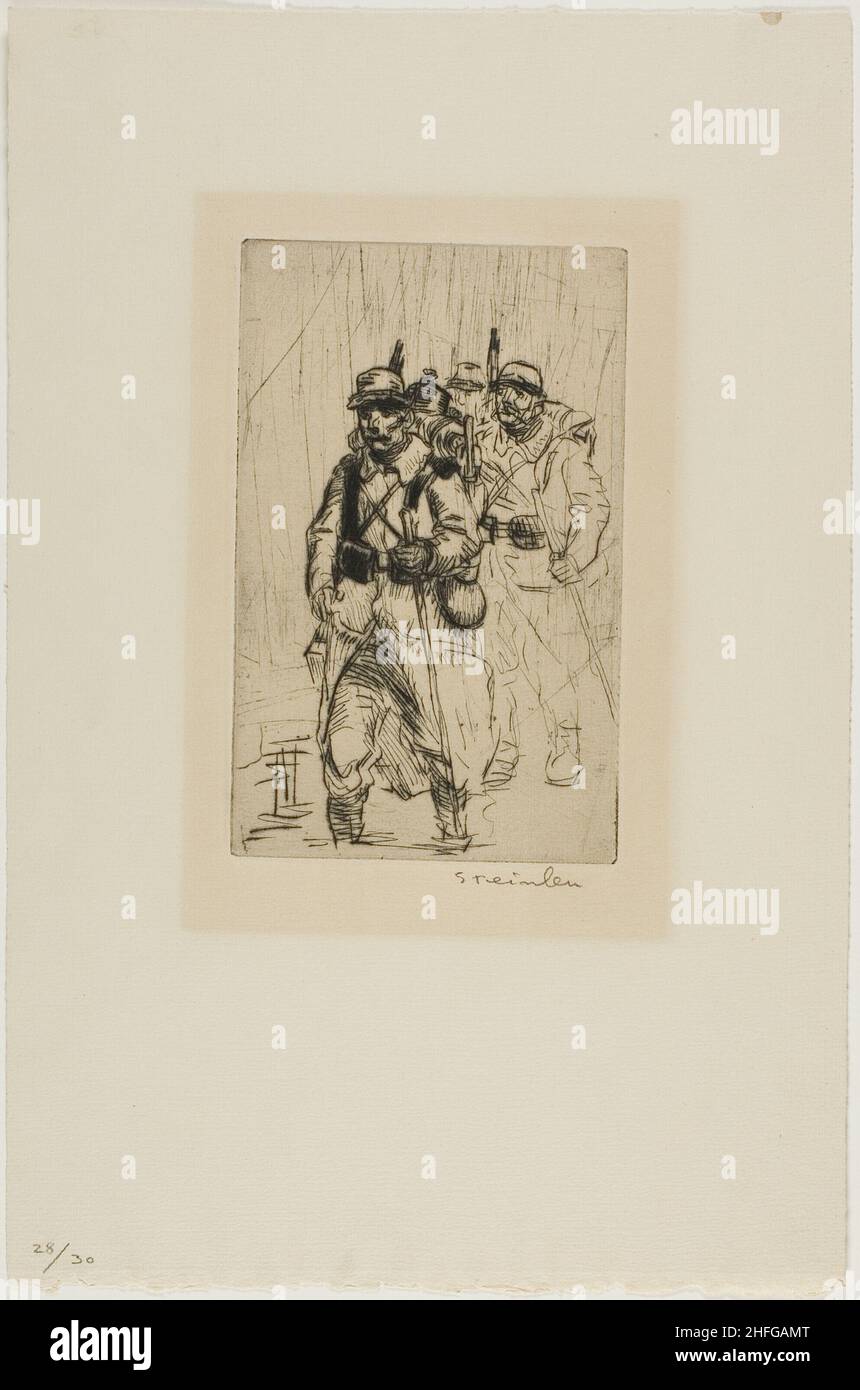 French soldier walking hi-res stock photography and images - Alamy