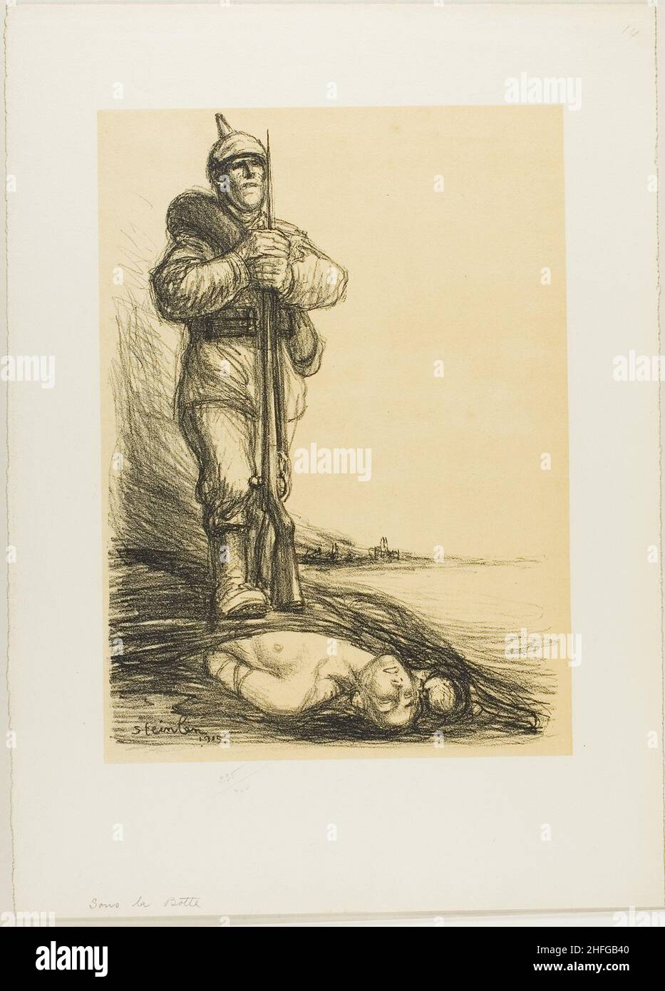 Under the Boot, 1915 Stock Photo - Alamy