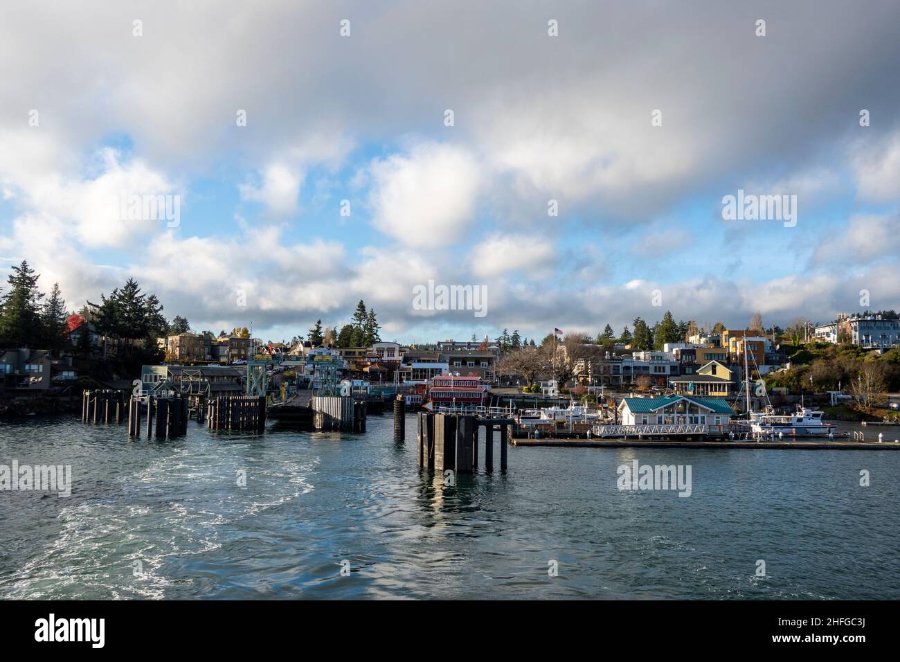 Seattle view from ferry hi-res stock photography and images - Alamy