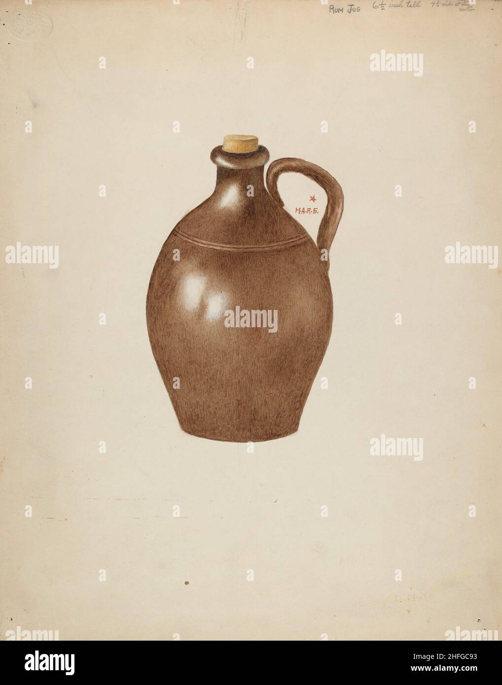 Stone Jug, 1935/1942 Stock Photo - Alamy