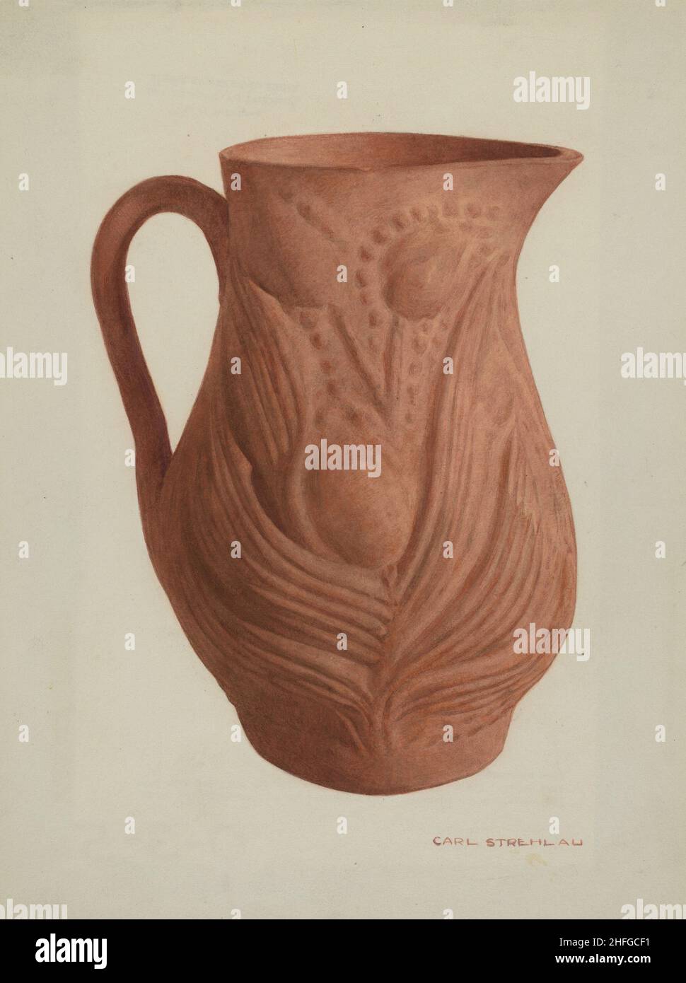 Pa. German Pitcher, c. 1939 Stock Photo - Alamy