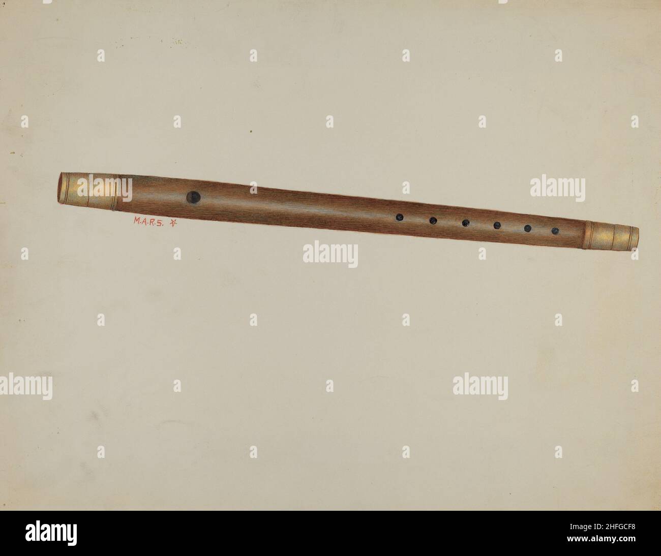 Wooden Fife, c. 1937 Stock Photo - Alamy