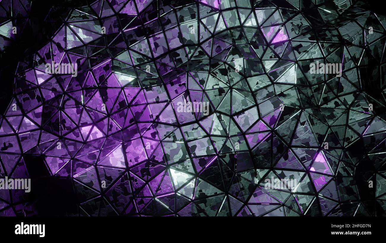 Abstract animated background geometric polygonal hi-res stock ...