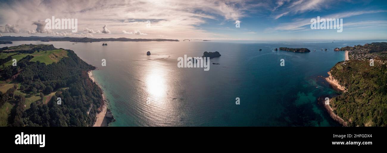 The beautiful coast of coromandel bay, new zealand Stock Photo - Alamy