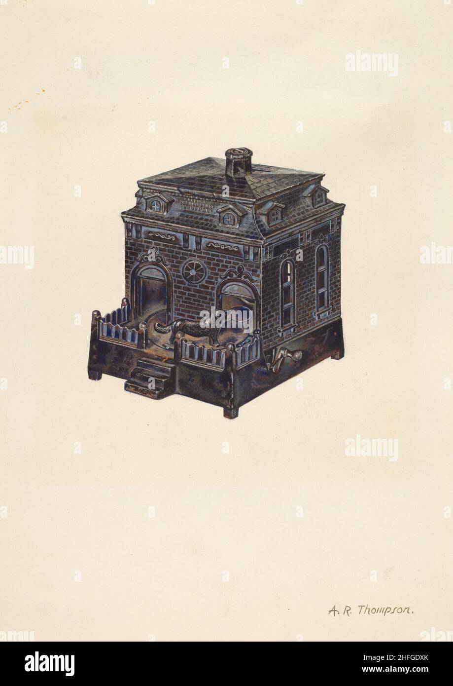 Toy Bank, c. 1937 Stock Photo - Alamy