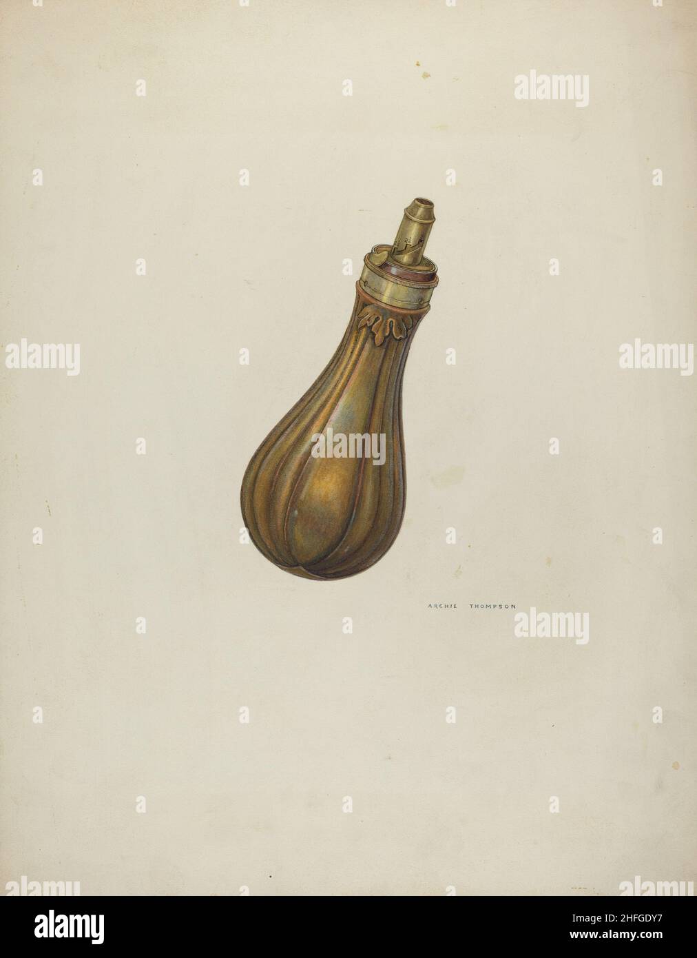 Powder flask hi-res stock photography and images - Alamy