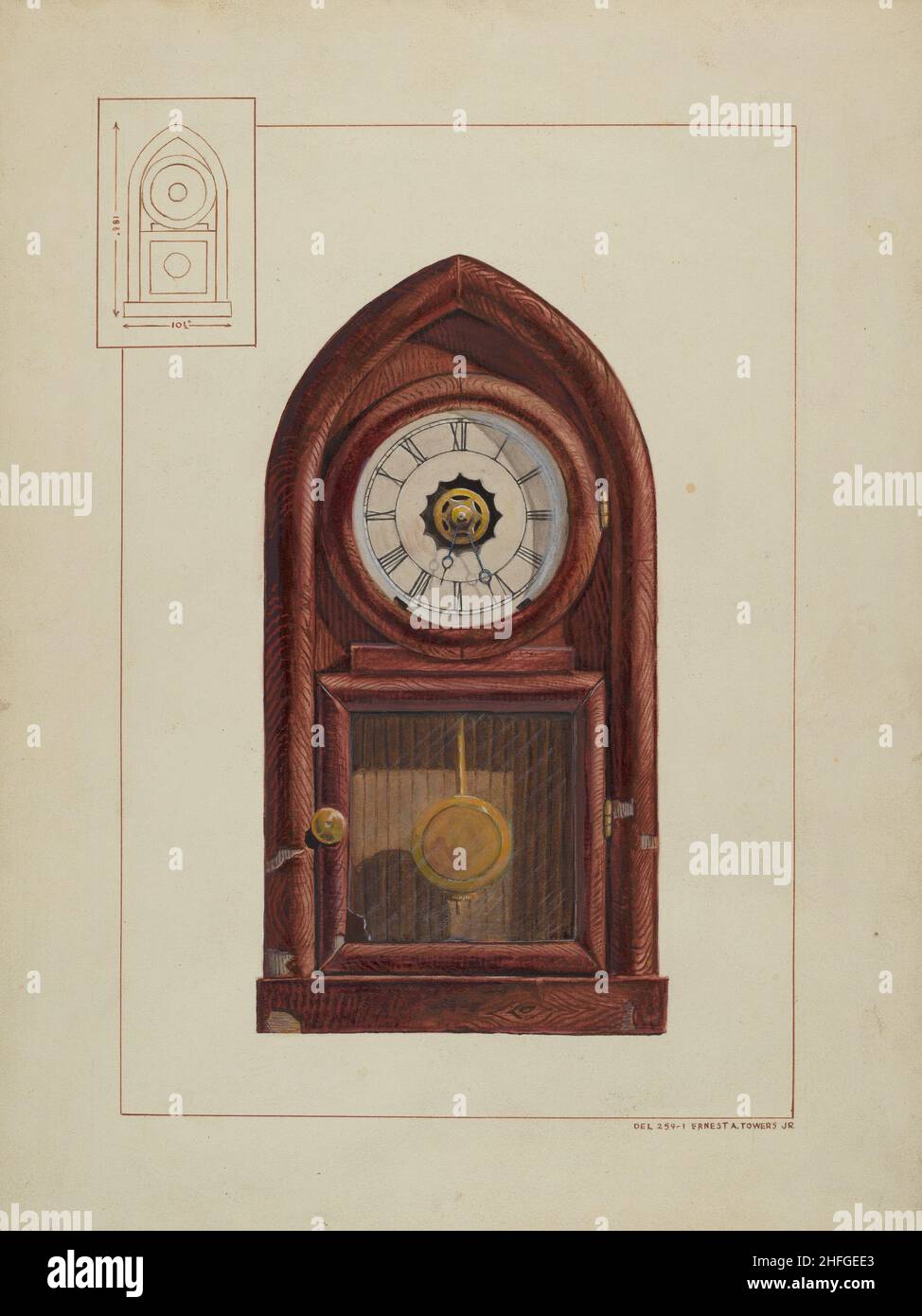 Mantel clock design hi-res stock photography and images - Alamy