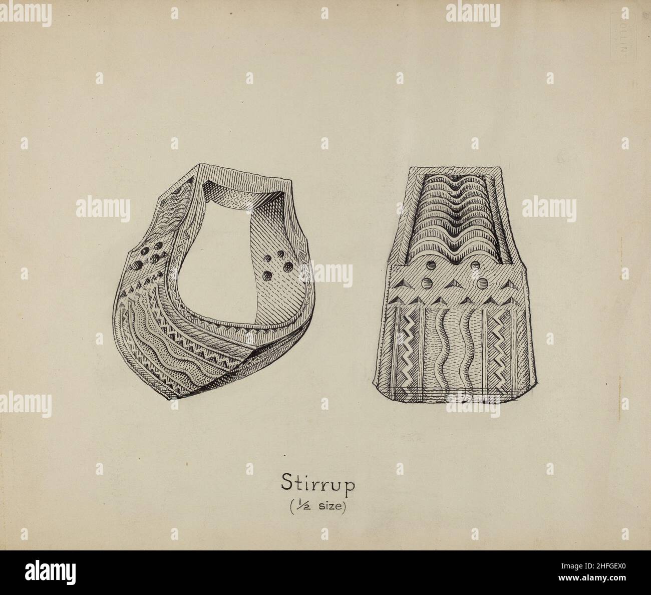 Wooden Stirrup, c. 1936 Stock Photo - Alamy