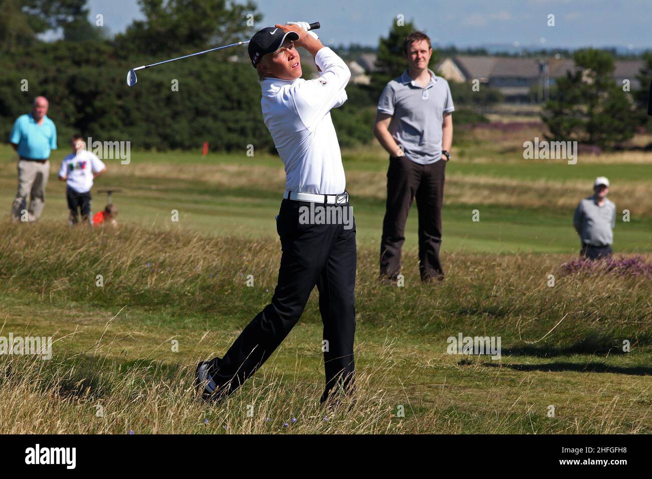 MAX ROTTLUFF, German, during the final round at the R and A competition ...