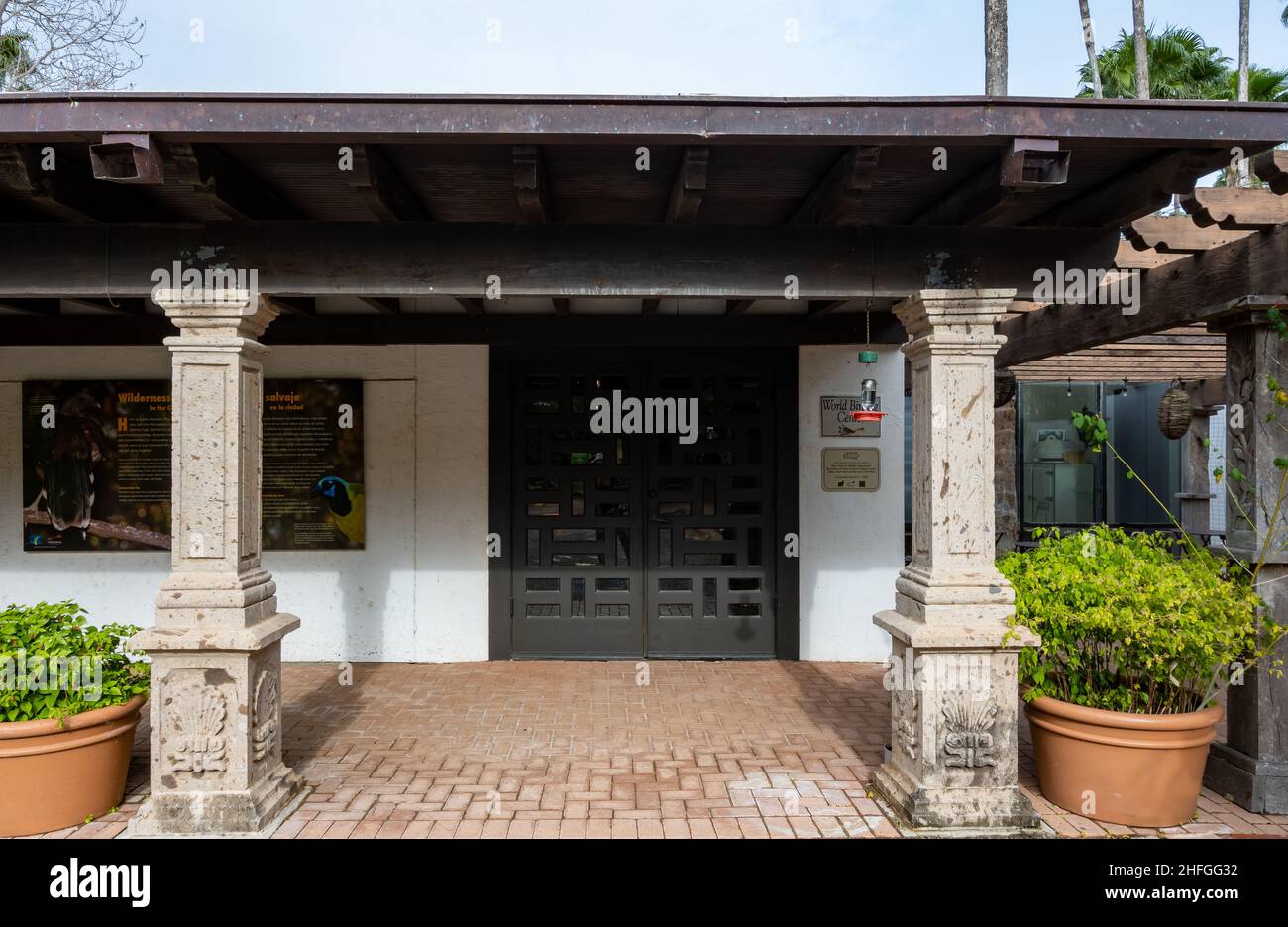 Quinta Mazatlan World Birding Center. McAllen, Texas, USA Stock Photo ...