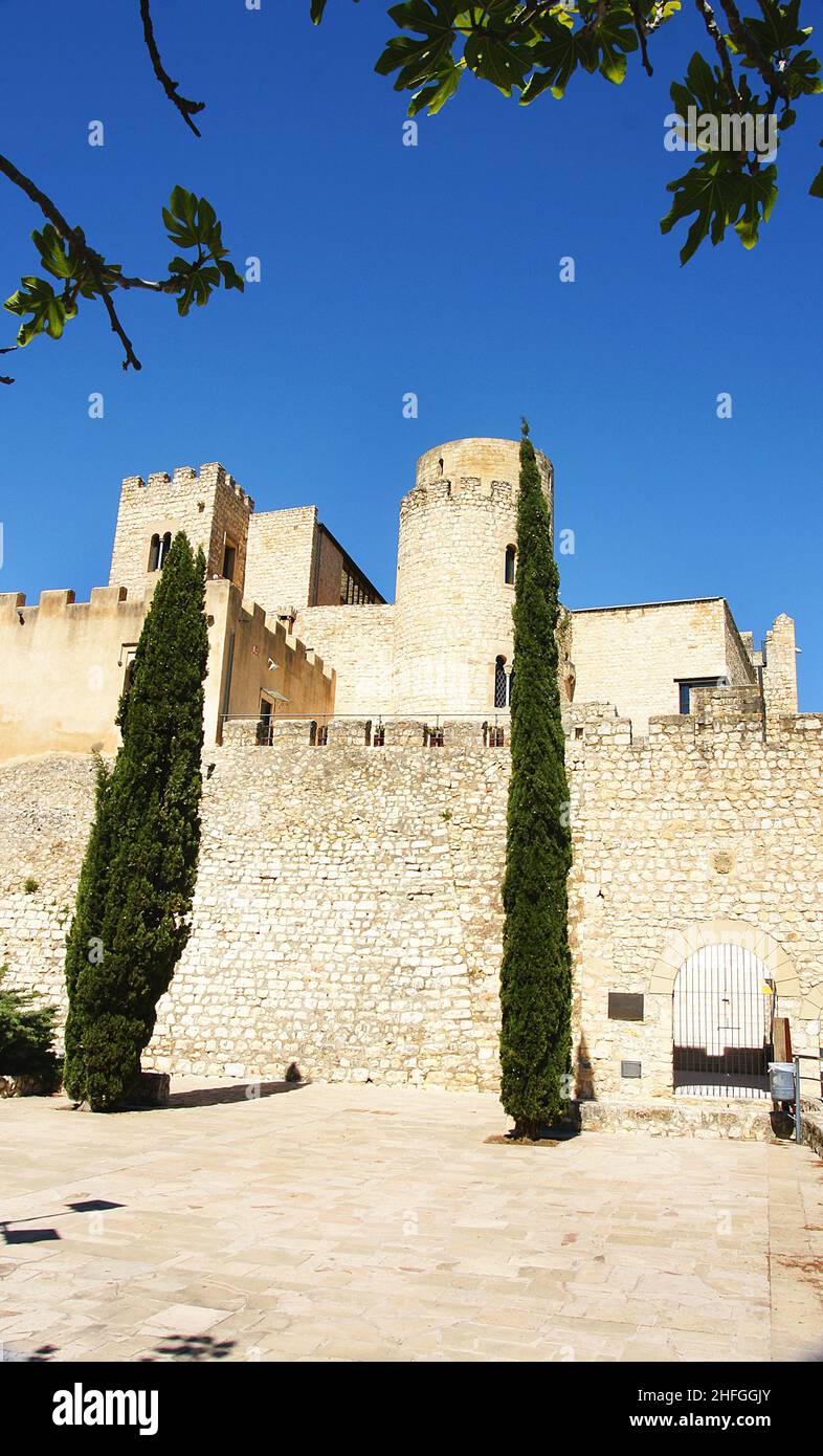 Castle of Catellet and La Gornal, Alto Penedés, Barcelona, Catalunya ...