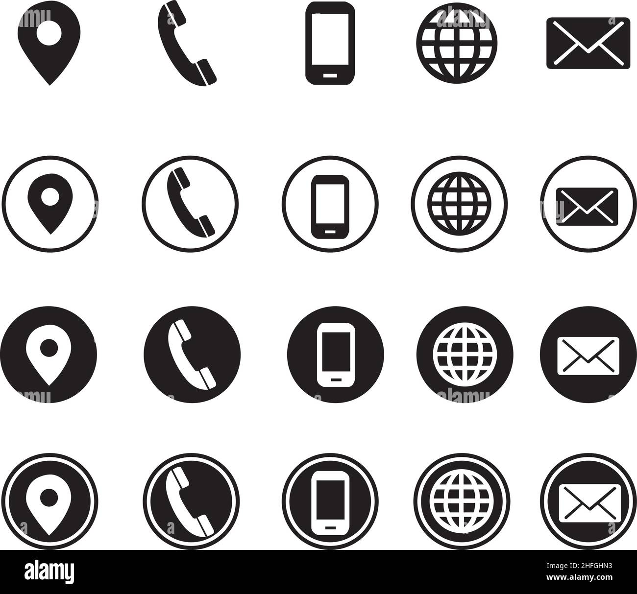 Contact Icon Vector