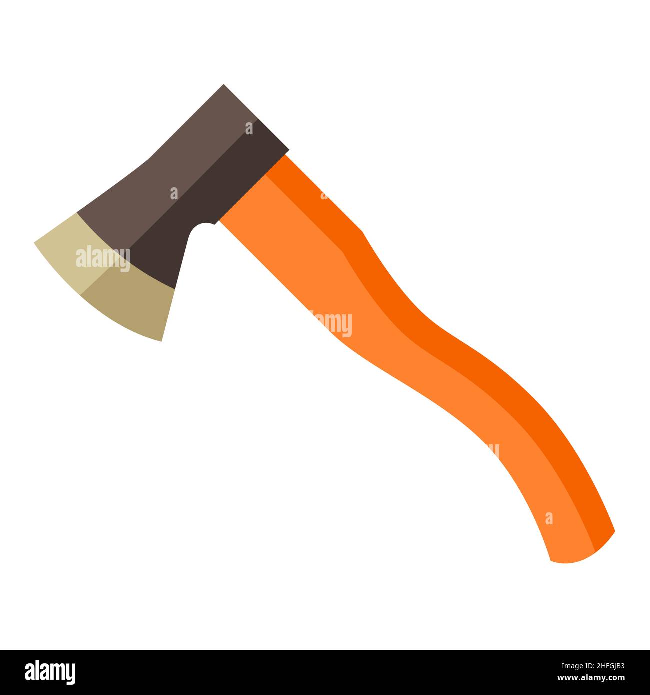 Illustration of ax. Garden tools and equipment Stock Vector Image & Art ...