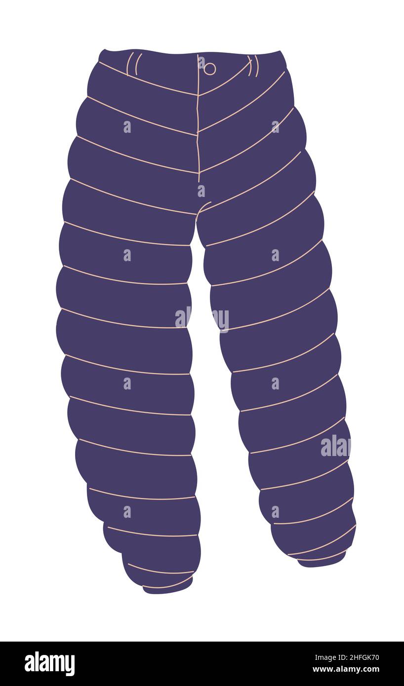 Down clothes clothing Stock Vector Images - Alamy